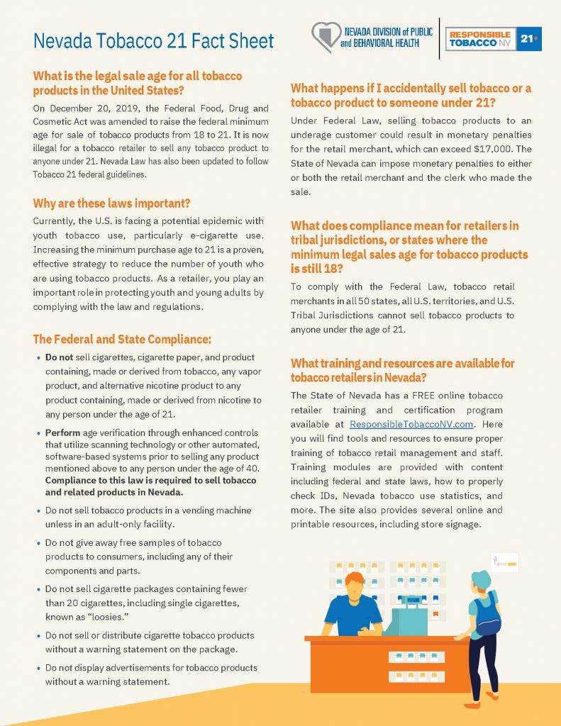 Tobacco 21 - Get Healthy Clark County