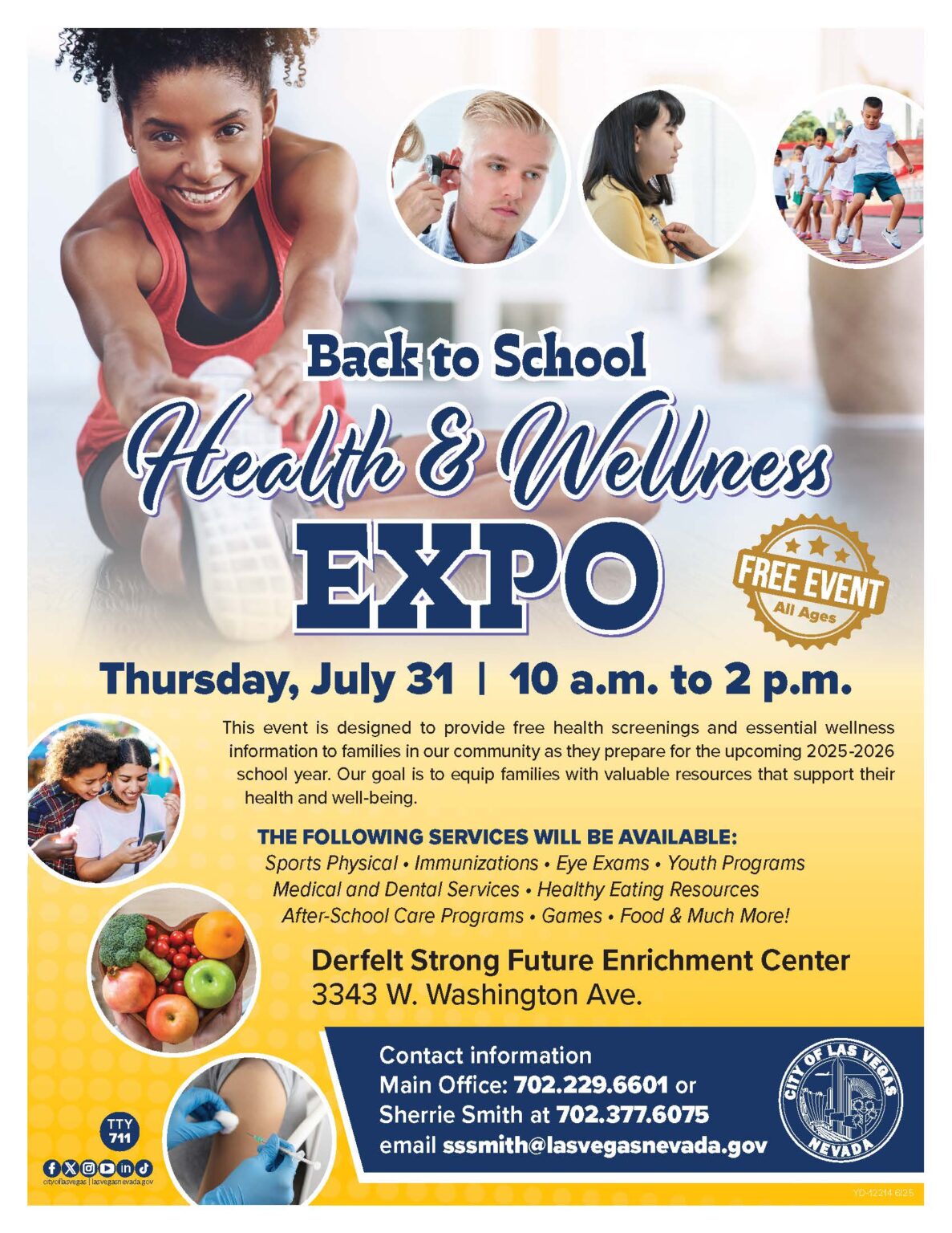 Back to School Health And Wellness Expo - Get Healthy Clark County