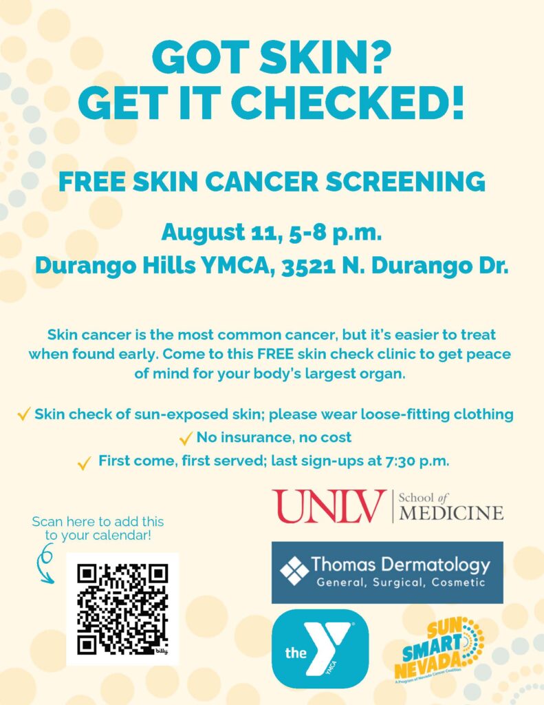 Free Skin Cancer Screening - Get Healthy Clark County